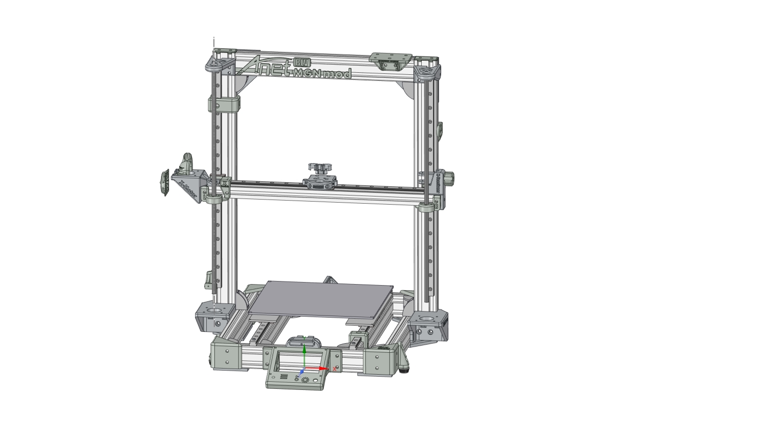 Aufbau und Vorbereitung bauen eines ANET AM8 3D Druckers – 3DFreeks ...